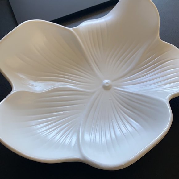 arhaus | Dining | Handcrafted Asia Magnolia Ceramic Cream Plate | Poshmark